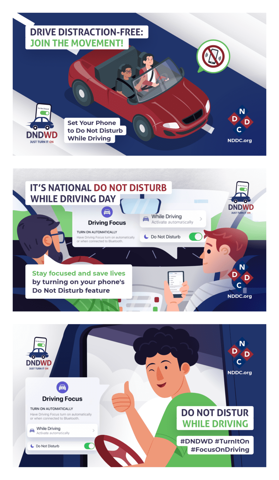 National Do Not Disturb While Driving Day Advocates Life